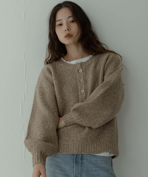 URBAN RESEARCH Sonny Label ニット セーター ヘンリーネックニット