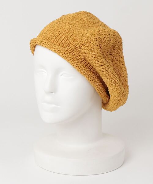 帽子 キャップ Japanese Paper Knit Tam Beret / 和紙混紡ニットタムベレー :73809945:ZOZOTOWN ...
