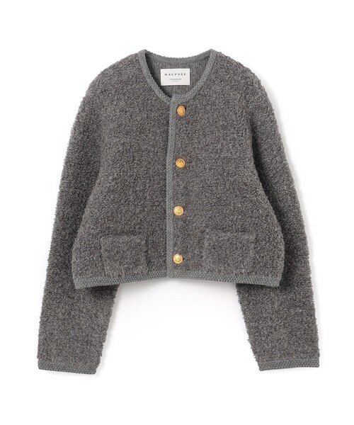 MACPHEE 「MACPHEE」 ニットカーディガン S グレー レディース : ZOZOTOWN Yahoo!店 - 通販 - Yahoo!ショッピング