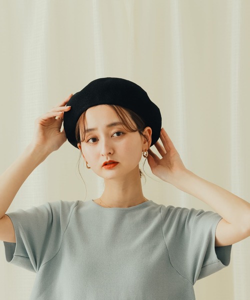 SENSE OF PLACE by URBAN RESEARCH ベレー帽 ONE ブラック レディース : ZOZOTOWN Yahoo!店 - 通販 - Yahoo!ショッピング