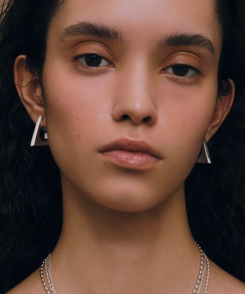 quip queint（クイップクエイント） ピアス 「quip queint」triangle hoop pierce QU015 ...