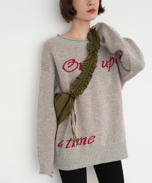 SLOBE citron. 「SLOBE citron.」 長袖ニット FREE グレー レディース : ZOZOTOWN Yahoo!店 - 通販 - Yahoo!ショッピング