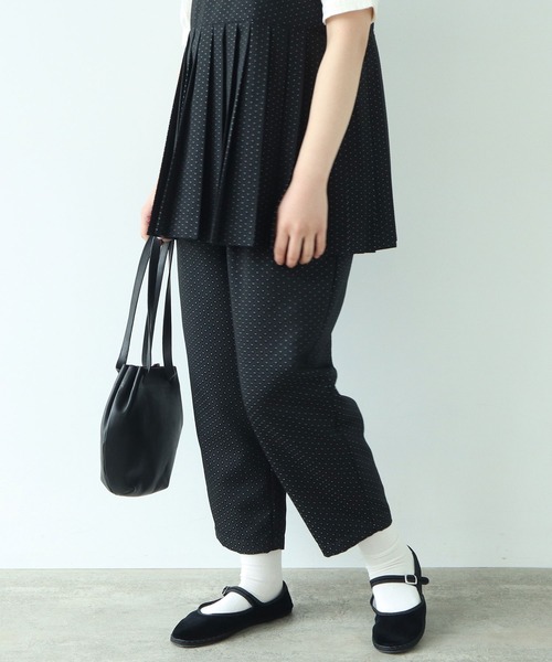 bulle de savon（ビュルデサボン） パンツ つぶつぶジャカード パンツ レディース : ZOZOTOWN Yahoo!店 - 通販 - Yahoo!ショッピング