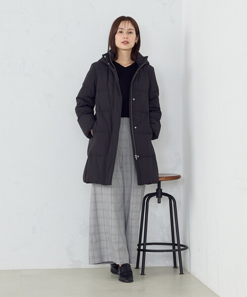 COMME CA ISM 「COMME ISM」 ダウンコート MEDIUM ブラック レディース : ZOZOTOWN Yahoo!店 - 通販 - Yahoo!ショッピング