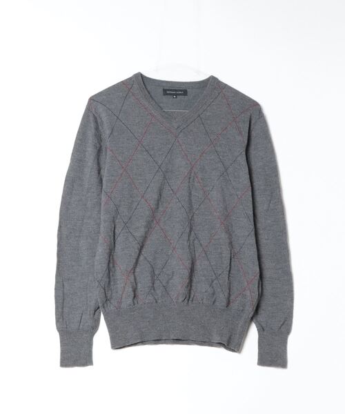 「SHIPS GENERAL SUPPLY」 Vネックニット MEDIUM グレー メンズ : 82085952 : ZOZOTOWN Yahoo!店 - 通販 - Yahoo!ショッピング