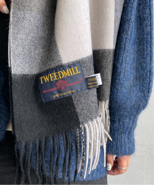 TWEED MILL ストール 「TWEED MILL/ツイードミル」 70×190 大判ストール レディース : ZOZOTOWN Yahoo!店 - 通販 - Yahoo!ショッピング