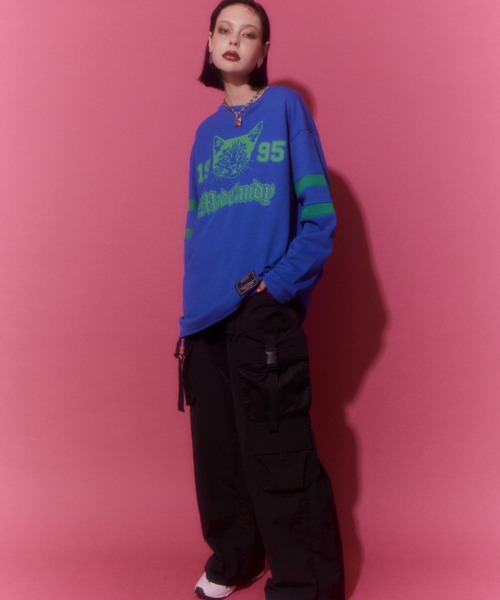 Yahoo!オークション - 「Candy Stripper」 イージーパンツ 2 ライトブ...