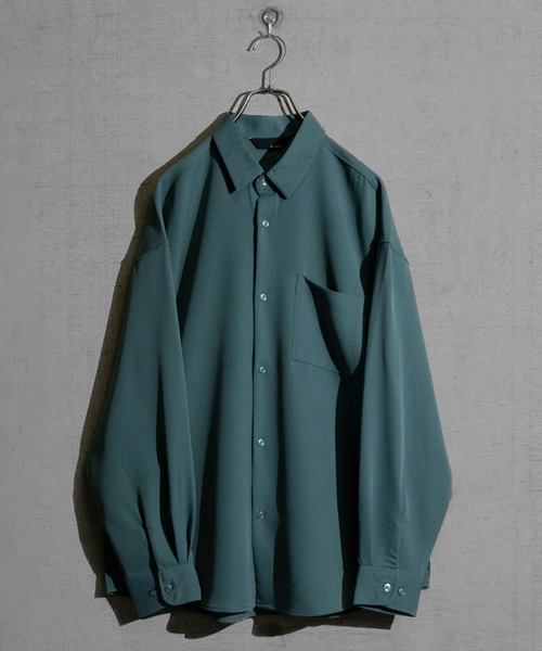 Naive magic シャツ 「a」ナチュラルストレッチポリエステル ルーズサイズシャツ 無地/クレリック メンズ レディース : ZOZOTOWN Yahoo!店 - 通販 - Yahoo ...