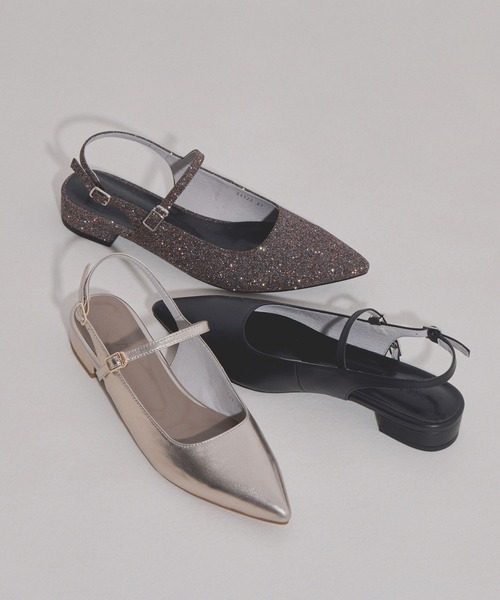 NICAL パンプス 「NICAL」ポインテッドトゥストラップフラットパンプス/44123 : ZOZOTOWN Yahoo!店 - 通販 - Yahoo!ショッピング