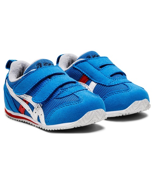 ASICS スニーカー SUKUSUKU/アシックス スクスク キッズ ベビー ベルクロ 足育 IDAHO BABY 4 300 ...