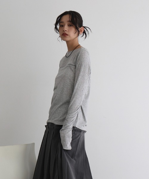 hellam tシャツ 長袖スラブシアートップス レディース : ZOZOTOWN Yahoo!店 - 通販 - Yahoo!ショッピング