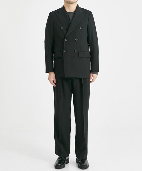 RAINMAKER ジャケット テーラードジャケット 【RAINMAKER/レインメーカー】DOUBLE BREASTED JACKET/ダブルブレステッドジャケット : ZOZOTOWN ...