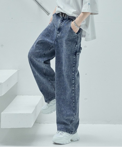 ADAMASTE 「ADAMASTE」 デニムパンツ SMALL ブルー メンズ : ZOZOTOWN Yahoo!店 - 通販 - Yahoo!ショッピング