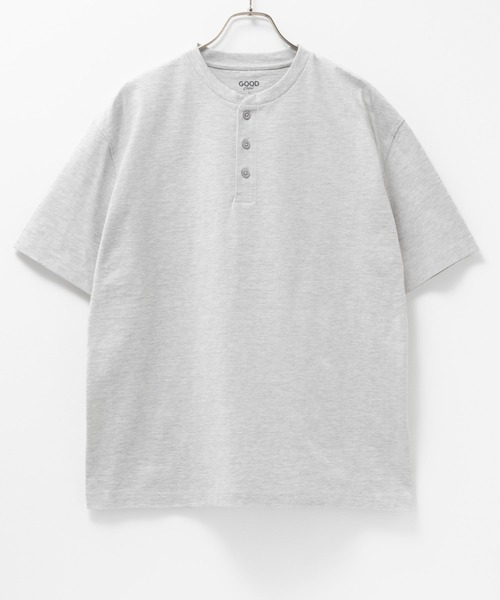 tシャツ GOOD CREW USコットンヘンリーネック半袖Tシャツ メンズ レディース : ZOZOTOWN Yahoo!店 - 通販 - Yahoo!ショッピング