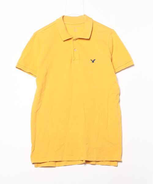 American Eagle 「American Eagle」 刺繍半袖ポロシャツ M イエロー メンズ : ZOZOTOWN Yahoo!店 - 通販 - Yahoo!ショッピング