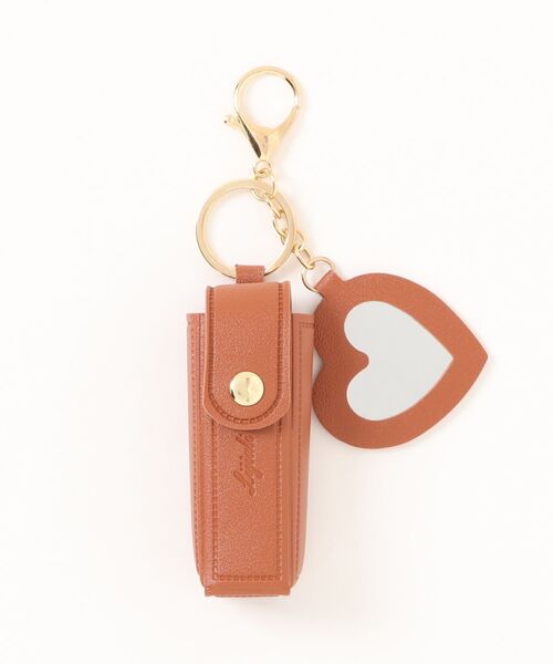 cache キーホルダー カシュカシュ cachecache / ハートミラー付きリップケース : ZOZOTOWN Yahoo!店 - 通販 - Yahoo!ショッピング