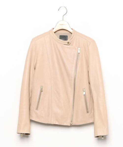 「Spick&Span Noble」 レザーブルゾン 38 ベージュ レディース : 88515964 : ZOZOTOWN Yahoo!店 - 通販 - Yahoo!ショッピング