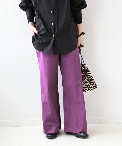 JOURNAL STANDARD relume 「JOURNAL relume」 チノパンツ 38 パープル レディース : ZOZOTOWN Yahoo!店 - 通販 - Yahoo!ショッピング