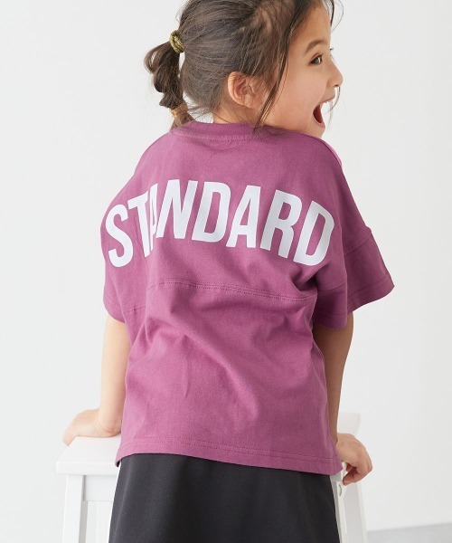 devirock tシャツ 綿100％ 型崩れしにくい STANDARD バックロゴプリント 半袖Tシャツ キッズ 子供服 男の子 女の子 : ZOZOTOWN Yahoo!店 - 通販 ...