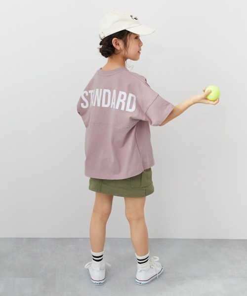 devirock tシャツ 綿100％ 型崩れしにくい STANDARD バックロゴプリント 半袖Tシャツ キッズ 子供服 男の子 女の子 : ZOZOTOWN Yahoo!店 - 通販 ...