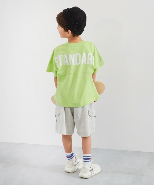 devirock tシャツ 綿100％ 型崩れしにくい STANDARD バックロゴプリント 半袖Tシャツ キッズ 子供服 男の子 女の子 : ZOZOTOWN Yahoo!店 - 通販 ...