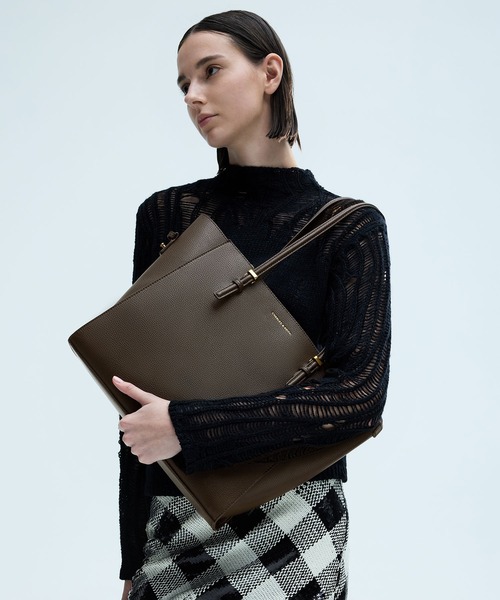 CHARLES ＆ KEITH 「CHARLES & KEITH」 ハンドバッグ X-LARGE ブラウン系その他4 レディース : ZOZOTOWN Yahoo!店 - 通販 - Yahoo ...