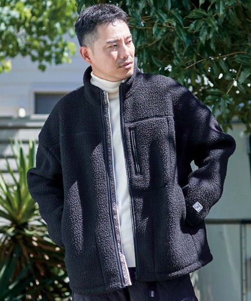 Sunny clouds 「Sunny clouds」 ジップアップブルゾン LARGE ブラック メンズ : ZOZOTOWN Yahoo!店 - 通販 - Yahoo!ショッピング