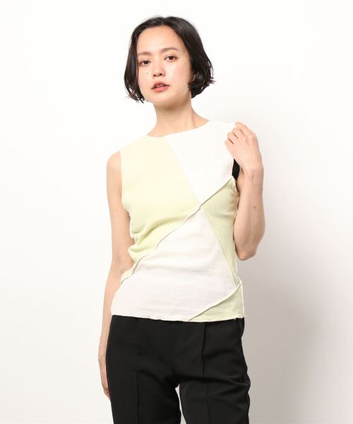 Ameri 「AMERI」 ノースリーブトップス FREE レモンイエロー レディース : ZOZOTOWN Yahoo!店 - 通販 - Yahoo!ショッピング