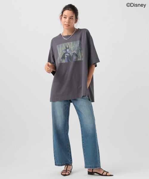 Yahoo!オークション - 「Disney」 半袖Tシャツ「BAYFLOWコラボ」 FREE ...