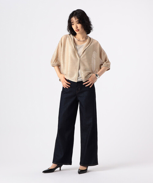 Yahoo!オークション - 「K.T KIYOKO TAKASE」 カーディガン 9号 シルバ...