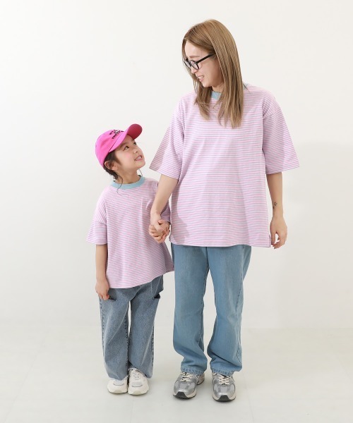 devirock tシャツ Tシャツ ビッグシルエット ボーダー 半袖Tシャツ キッズ : ZOZOTOWN Yahoo!店 - 通販 - Yahoo!ショッピング