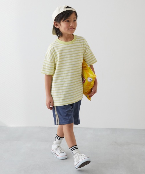 devirock tシャツ Tシャツ ビッグシルエット ボーダー 半袖Tシャツ キッズ : ZOZOTOWN Yahoo!店 - 通販 - Yahoo!ショッピング