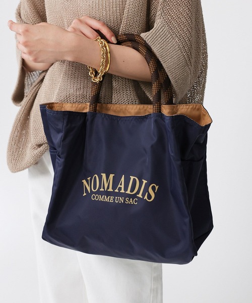 NOMADIS（ノマディス） ハンドバッグ フリー ネイビー レディース