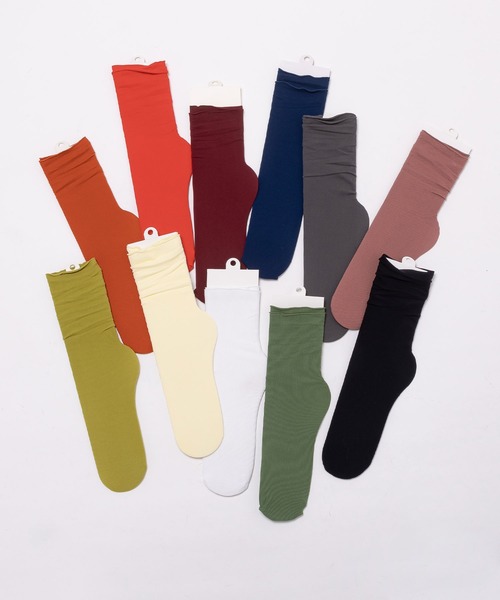 SVEC 靴下 ミドル丈 リブソックス レディース : ZOZOTOWN Yahoo!店 - 通販 - Yahoo!ショッピング