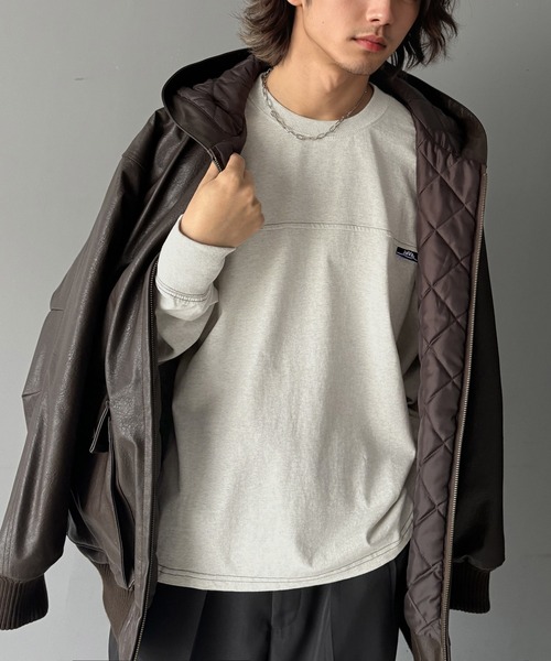 Java tシャツ 「Javaジャバコラボ」胸元javaネーム綿100%長袖フットボールTシャツ メンズ レディース : ZOZOTOWN Yahoo!店 - 通販 - Yahoo!ショッピング