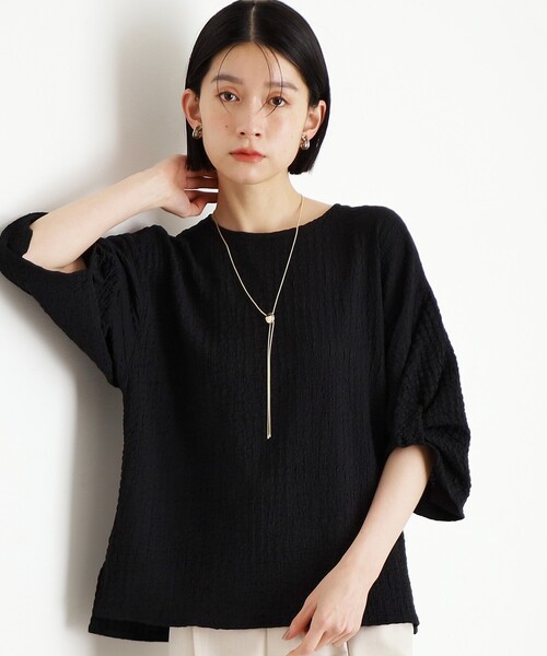 THE SHOP TK tシャツ ポコポコ袖タックプルオーバー「洗濯機OK」 レディース : ZOZOTOWN Yahoo!店 - 通販 - Yahoo!ショッピング