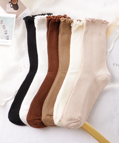 Lace Ladies（レースレディース） 靴下 「6足セット」選べる丈2タイプ