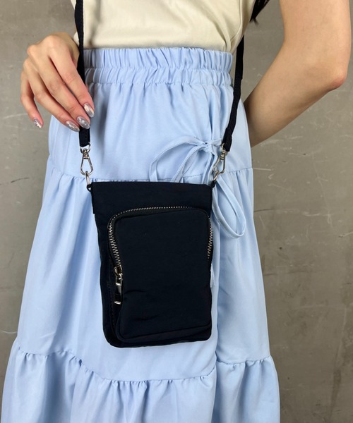 ショルダーバッグ バッグ 軽量 斜め掛けミニバッグ ナイロンミニショルダー スマホポーチ レディース :84565974:ZOZOTOWN ...