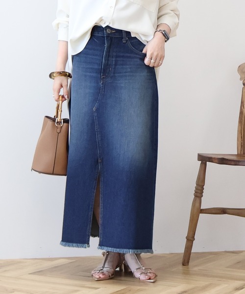 AMERICAN HOLIC（アメリカンホリック） デニムスカート Aラインデニムスカート : ZOZOTOWN Yahoo!店 - 通販 - Yahoo!ショッピング