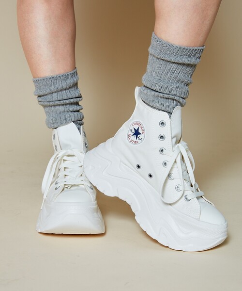 Yahoo!オークション - 「CONVERSE」 ハイカットスニーカー 25.0cm オフ...