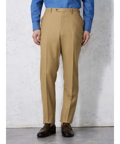 EDWIN（エドウィン） スラックス ウール混デニムライク パンツ