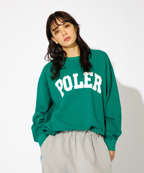 POLeR（ポーラー） tシャツ 「POLeR/ポーラー」COLLEGE ロングスリーブTシャツ メンズ レディース : ZOZOTOWN Yahoo!店 - 通販 - Yahoo!ショッピング