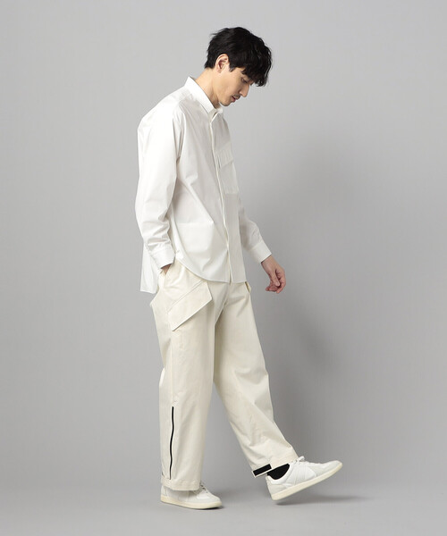 β MEN（ベータ・メン） シャツ ボックスポケット シャツ メンズ