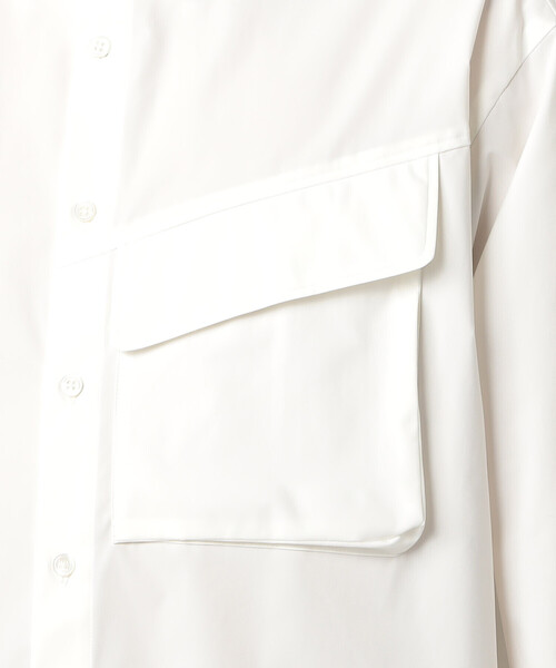 β MEN（ベータ・メン） シャツ ボックスポケット シャツ メンズ