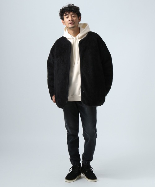 Yahoo!オークション - 「BAYFLOW」 プルオーバーパーカー MEDIUM オフ...