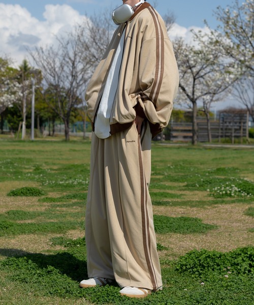 Yahoo!オークション - 「Perushu」 ジャージブルゾン LARGE ネイビー ...