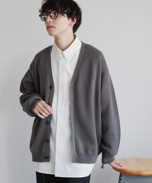 RAGEBLUE 「RAGEBLUE」 カーディガン MEDIUM ダークグレー メンズ : ZOZOTOWN Yahoo!店 - 通販 - Yahoo!ショッピング