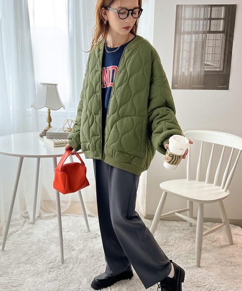 Yahoo!オークション - 「Java」 ジャケット MEDIUM カーキ レディース