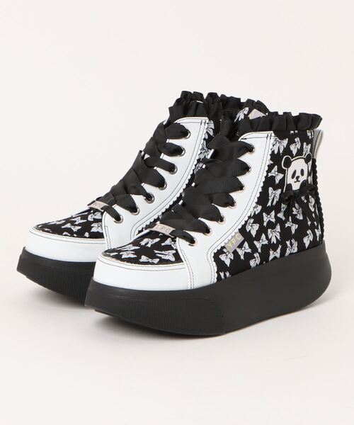 YOSUKE スニーカー 「YOSUKE/ヨースケ」厚底ハイカットリボンスニーカー レディース : ZOZOTOWN Yahoo!店 - 通販 - Yahoo!ショッピング