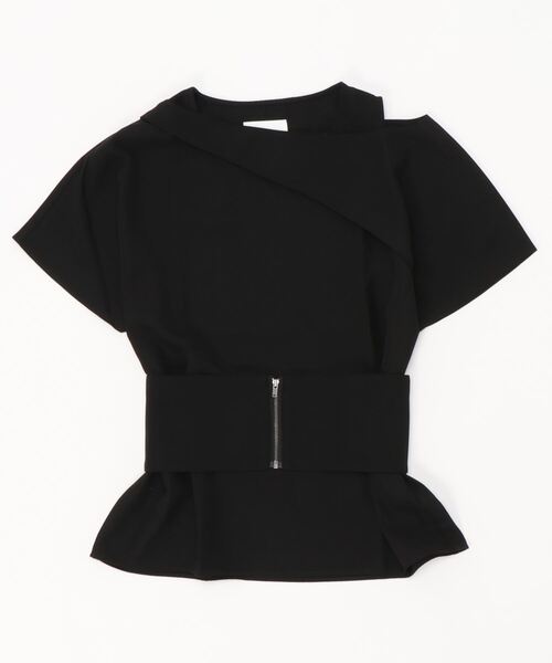 Ameri 「AMERI」 半袖ブラウス FREE ブラック レディース : ZOZOTOWN Yahoo!店 - 通販 - Yahoo!ショッピング